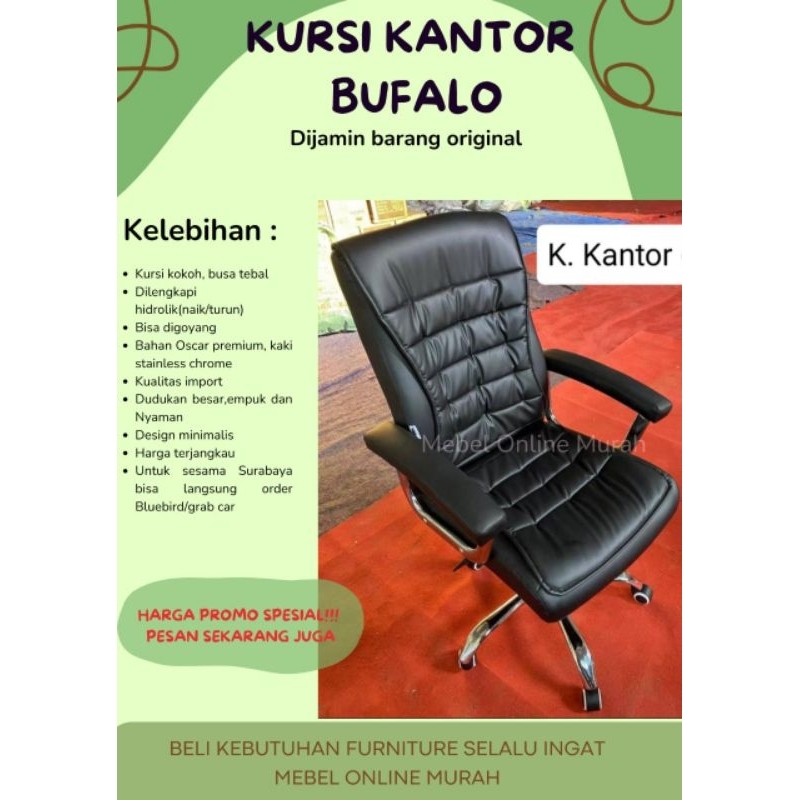 Jual Kursi Direktur - Kursi Manager mewah - Kursi Kantor nyaman -Kursi ...