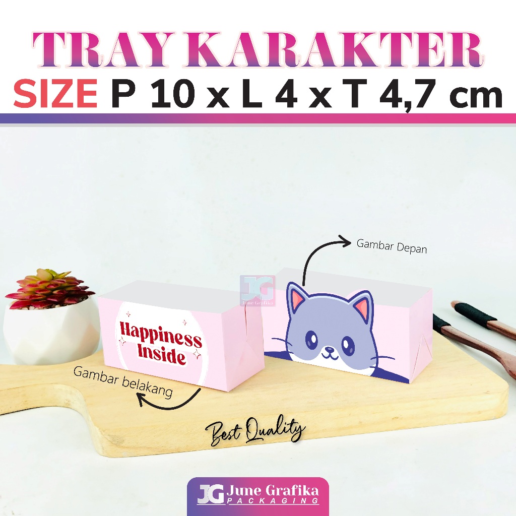 Jual Box Tray Roti Bakar/Bread Toast Box/Kemasan Roti Bakar/Roti ...