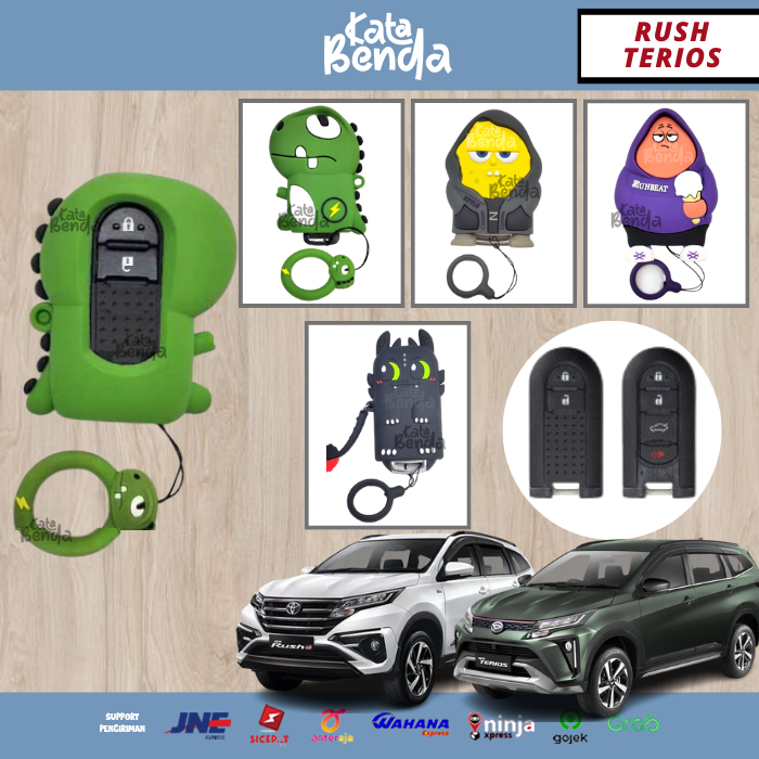 Jual Sarung Remote Karakter Rush / Terios 2024/2025 Keyless Mobil ...