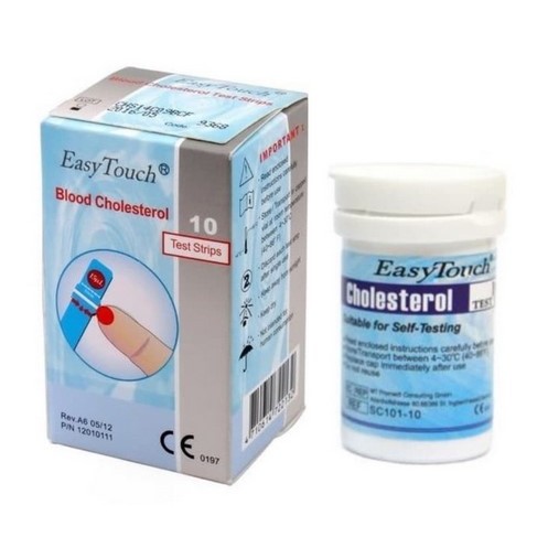 Jual STIK CHOLESTEROL EASY TOUCH ISI 10 STRIP | Shopee Indonesia