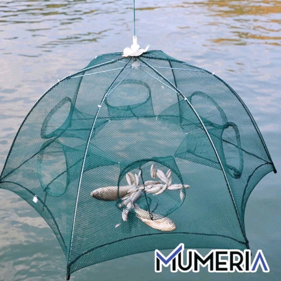 Jual ALAT UNTUK MENANGKAP IKAN/LOBSTER/KEPITING BUBU PAYUNG 6 LUBANG ...