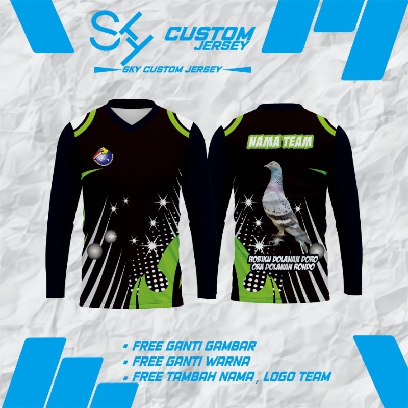 Jual Jersey Merpati Desain Custom | Shopee Indonesia
