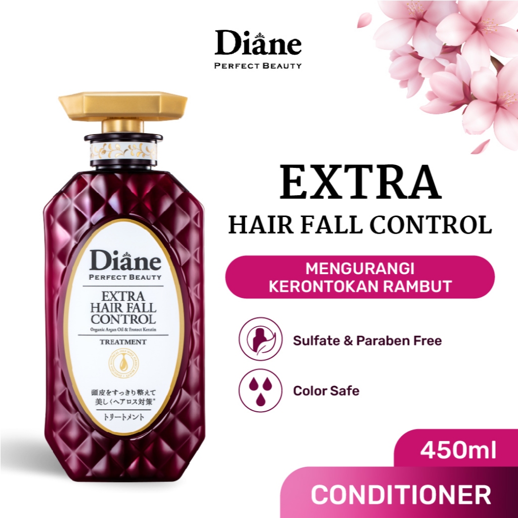 Jual Diane Extra Hair Fall Control Treatment / Conditioner 450ml (MADE ...