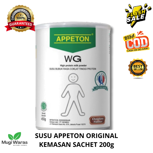 Jual PROMO SUSU APPETON WG - SUSU PENAMBAH BERAT BADDAN | Shopee Indonesia
