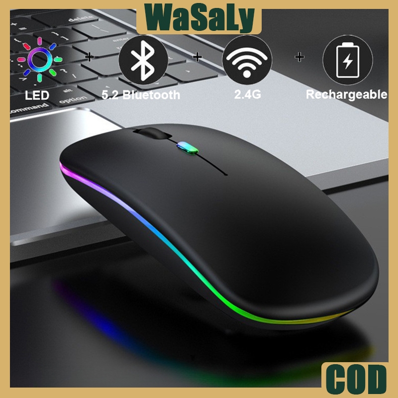 Jual Wireless Mouse 2.4G Silent Bluetooth Nirkabel Portabel Ultra-tipis ...