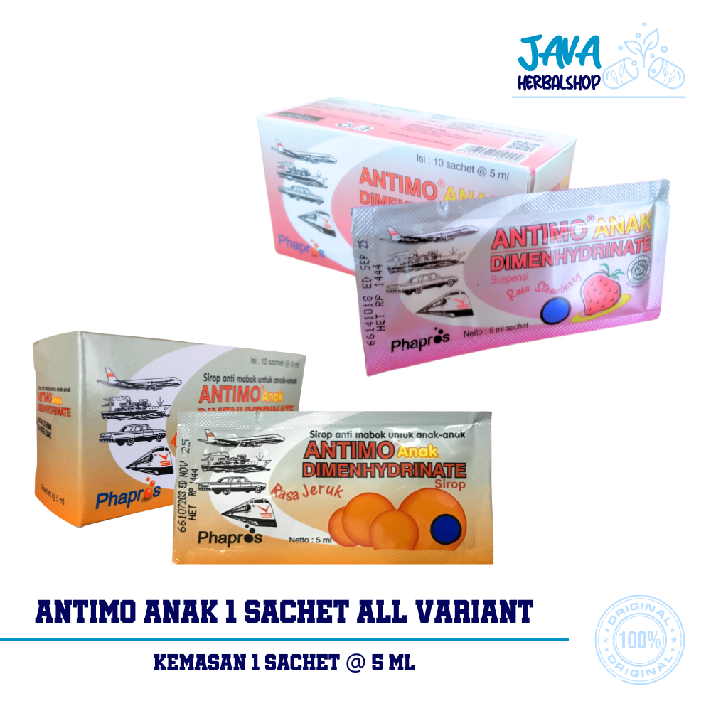 Jual ANTIMO ANAK 1 SACHET ALL VARIANT 5 ML | Shopee Indonesia