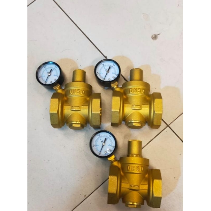 Jual PRV 2 " inchi pressure reducing valve kuningan DN50 brass drat ...