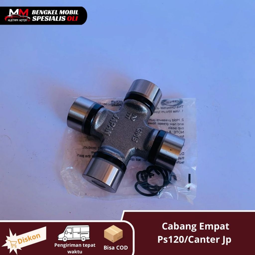 Jual (100%ASLI) UNIVERSAL CROSS JOINT KOPEL - SIMPANG 4 PS125 CANTER ...