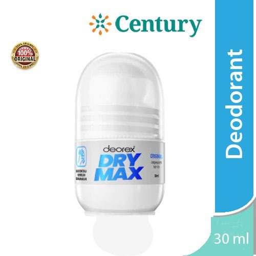 Jual Deorex Dry Max Original Deodorant Roll on 30ml | Shopee Indonesia