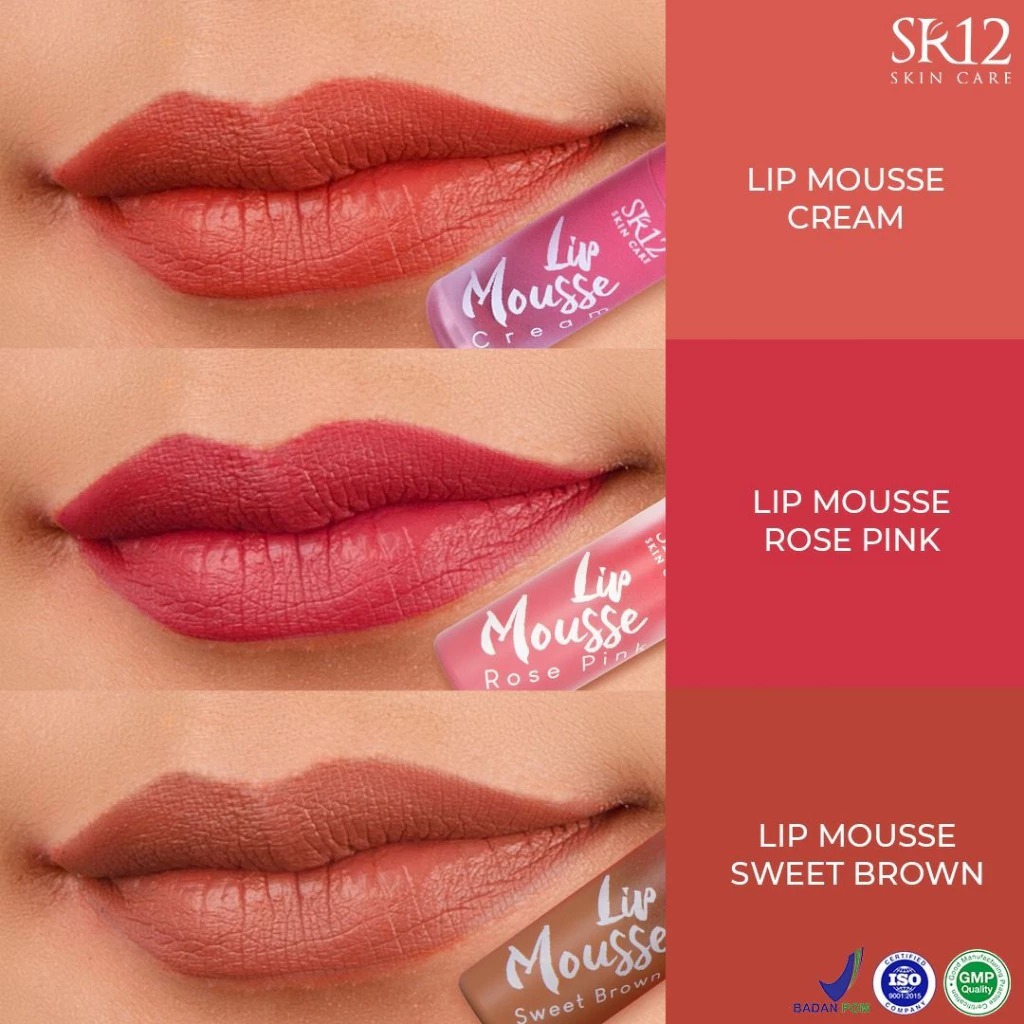 Jual Lipstik Cair - Lip Mousse SR12 - Rahasia Bibir Menawan | Shopee ...