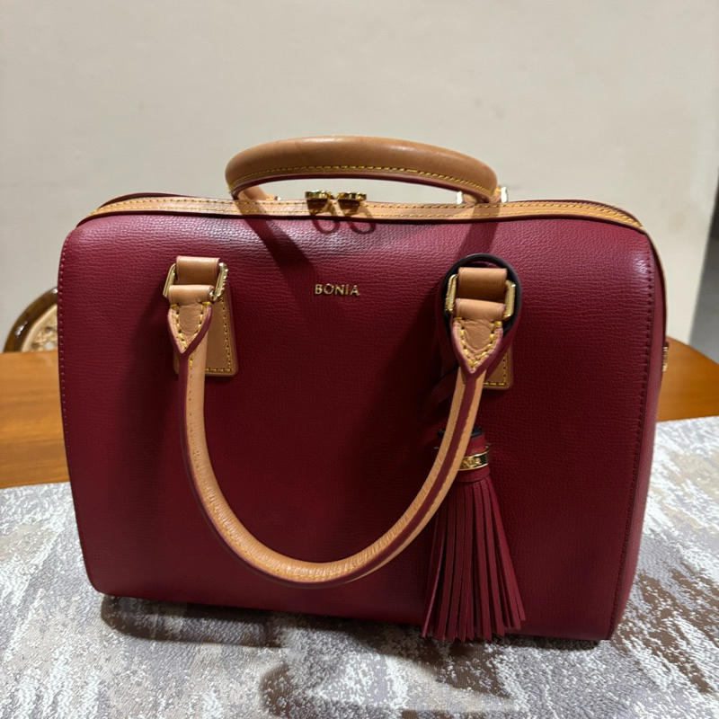 Jual TAS BONIA ORIGINAL WARNA MERAH | Shopee Indonesia