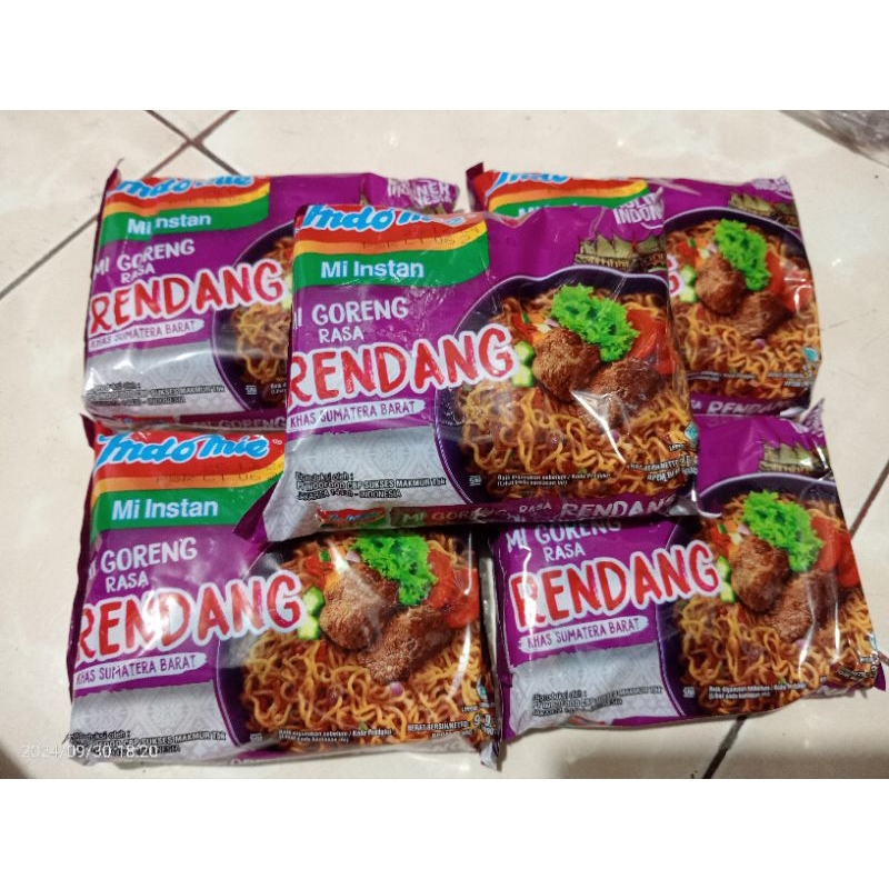 Jual MIE INDOMIE GORENG// RASA RENDANG | Shopee Indonesia