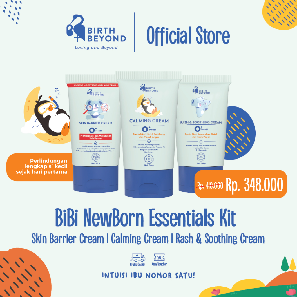 Jual BiBi Birth Beyond NewBorn Essentials Kit - Skin Barrier Cream ...