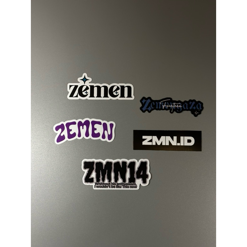 Jual STIKER ZMN14/GAZA14 50PCS 5 DESAIN BISA REQUEST | Shopee Indonesia