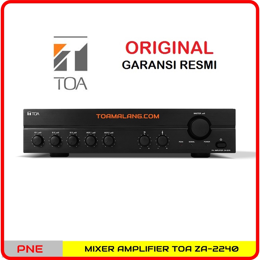 Jual MIXER AMPLIFIER TOA ZA-2240 ORIGINAL | Shopee Indonesia