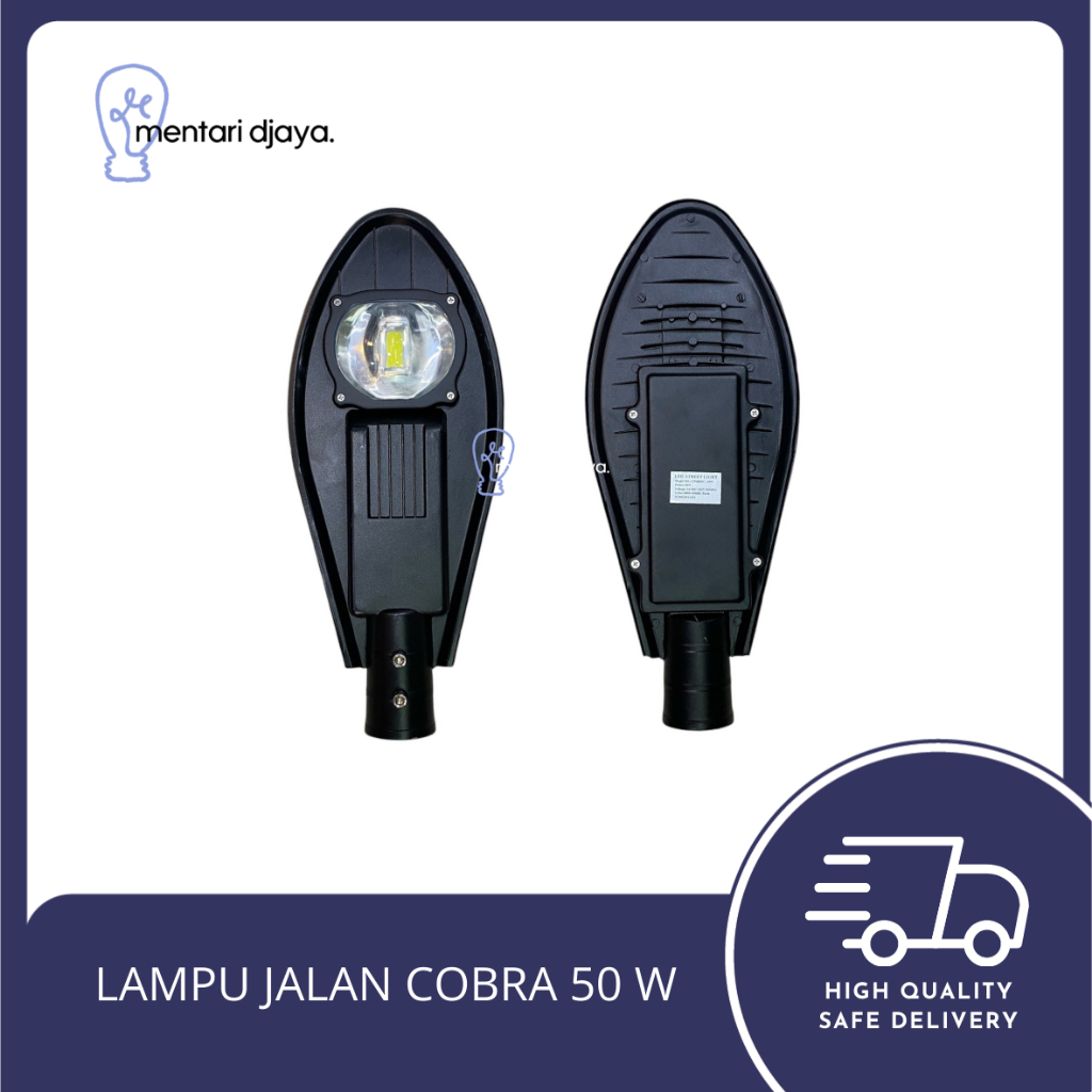 Jual Lampu Jalan PJU Cobra LED 50W/ Lampu PJU LED 50W / Street Lighting ...