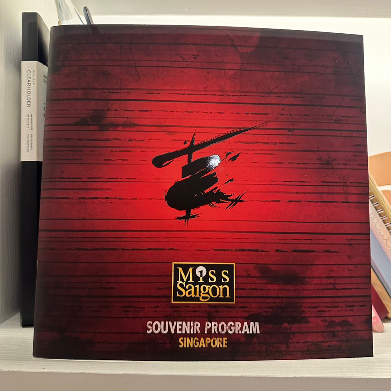 Jual Miss Saigon Musical Singapore Souvenir Program 2024 | Shopee Indonesia