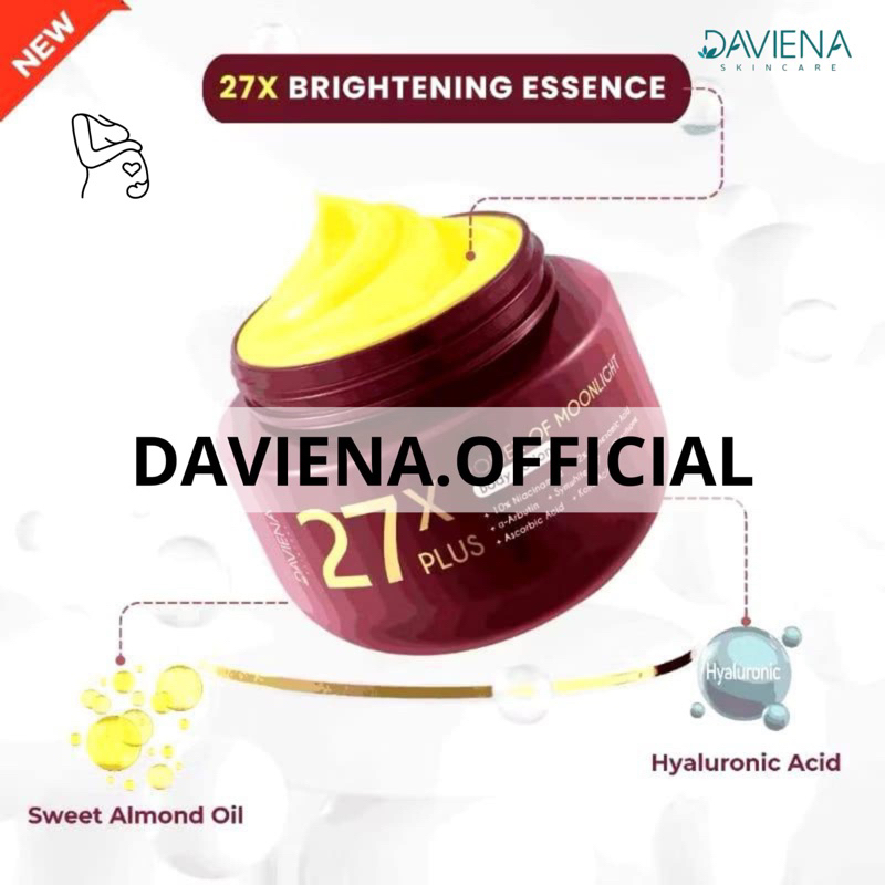 Jual BODY LOTION POWER MONNLIGHT 27x HAND BODY DOSTING DAVIENA SKINCARE ...