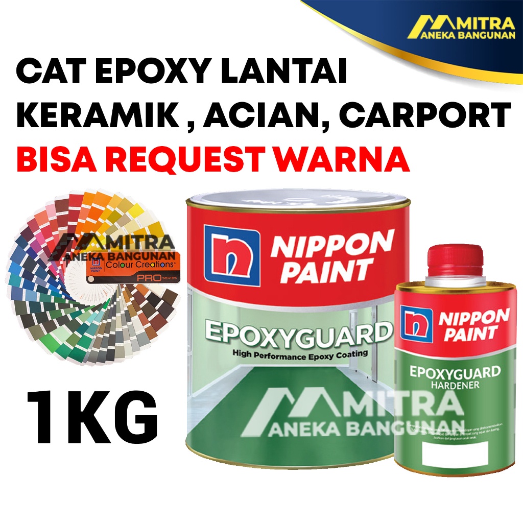 Jual PART 2 CAT EPOXY LANTAI CAT KERAMIK CUSTOM WARNA TINTING 1 KG ...