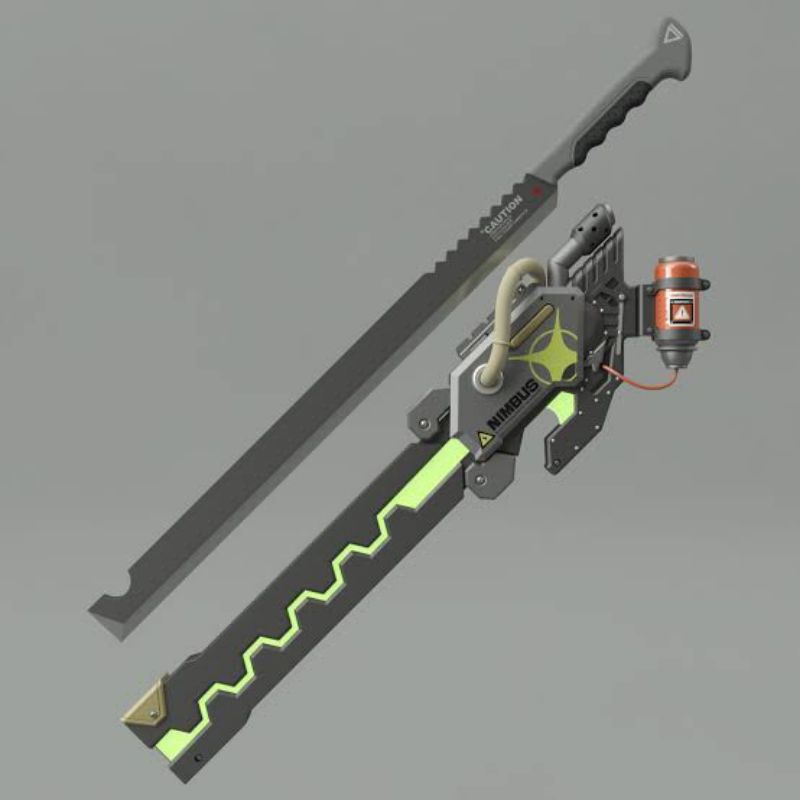 Jual Anbi Demara Zenless Zone Zero Weapon ( 3D Print ) | Shopee Indonesia