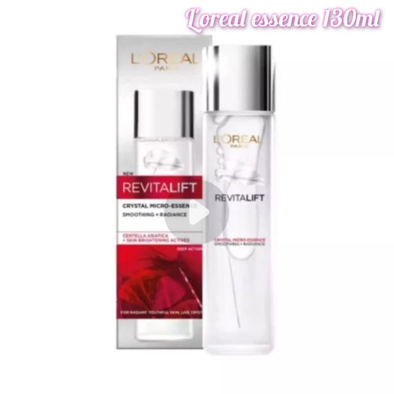Jual LOREAL REVITALIFT CRYSTAL MICRO ESSENCE. 130ml/65ml | Shopee Indonesia