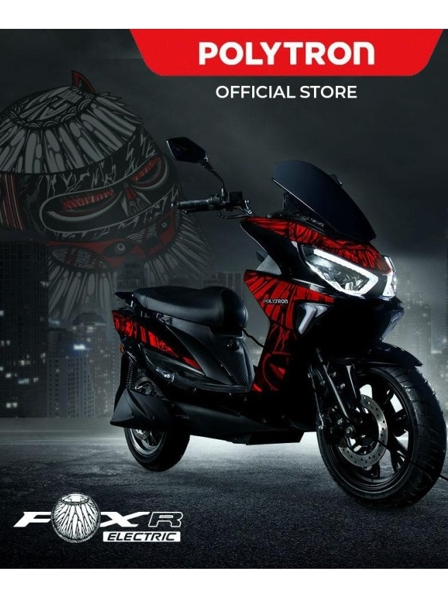 Jual POLYTRON Fox-R Limited Edition x Darbotz Sepeda Motor Listrik ...