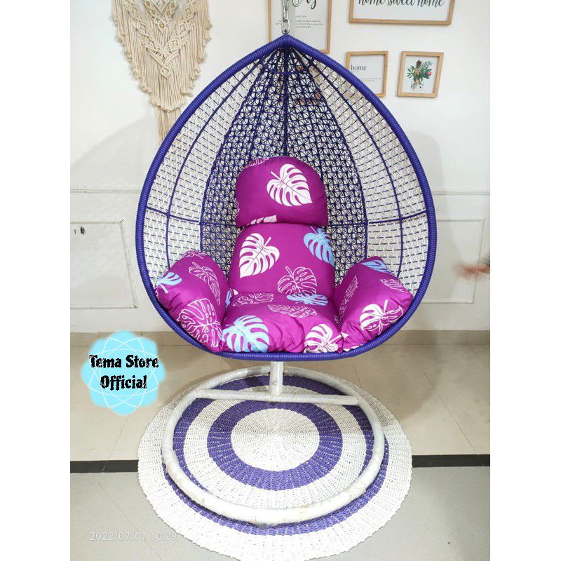 Jual Ayunan Rotan Sintetis Ayunan Gantung Rotan Sintetis Tanpa Tiang