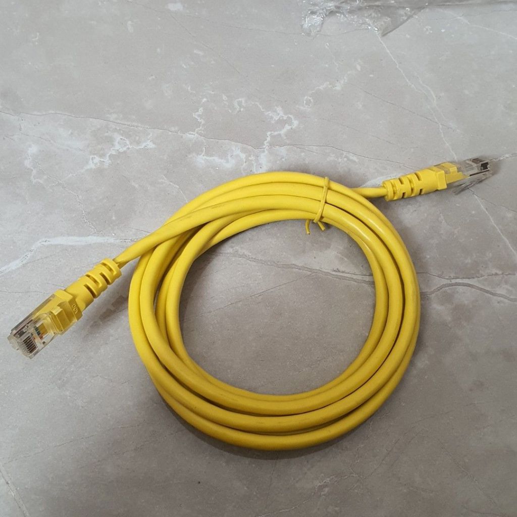 Jual Kabel Lan RJ45 Original bawaan ONT kualitas terbaik 1M/1,5M Utp 8 ...