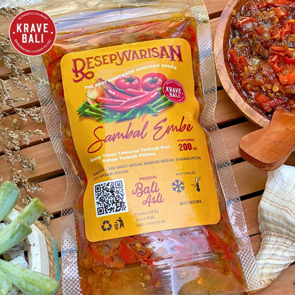 Jual Sambal Embe Warisan Bali (200g) Cita Rasa Khas Bali Asli dari ...