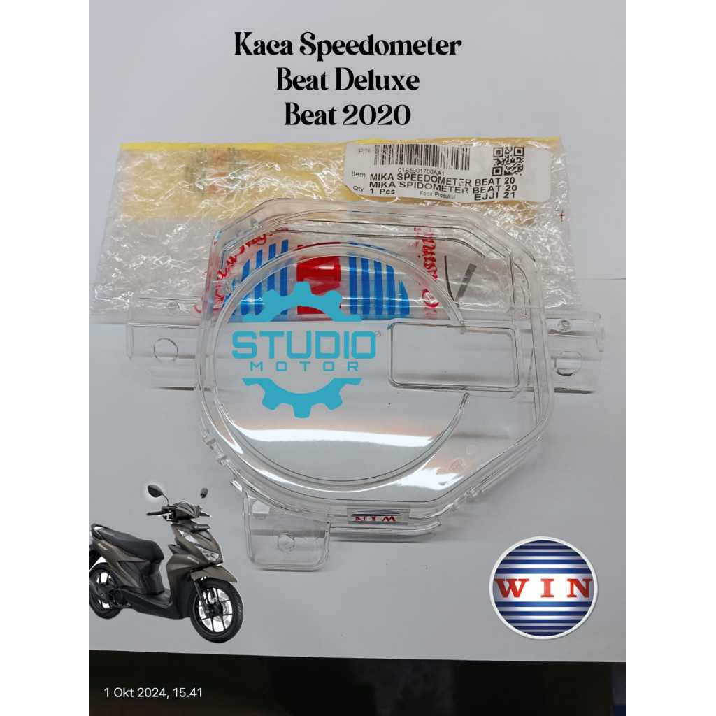 Jual Kaca Mika Lensa Speedometer / km / Spido Kilometer Beat Deluxe Beat 20 2020 2021 2022 2023 ...