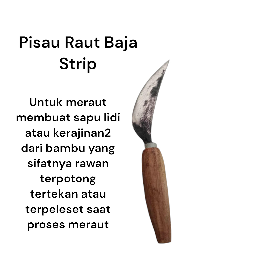 Jual Pisau Dapur/Raut/Serut Bambu/Serut Kayu - Tanpa Sarung | Shopee ...