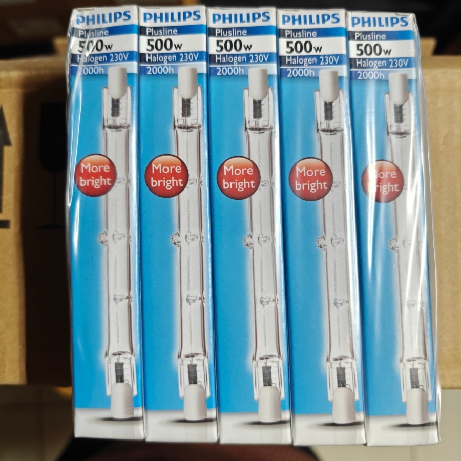 Jual LAMPU HALOGEN STICK PHILIPS PLUSINE 500W WARM WHITE | Shopee Indonesia