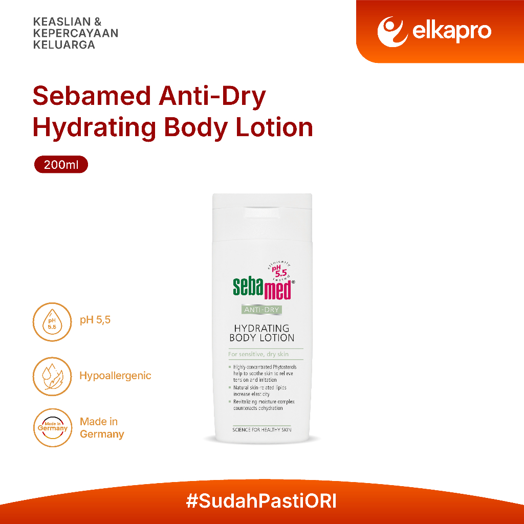 Jual Sebamed Anti-Dry Hydrating Body Lotion - Pelembab Badan Khusus ...