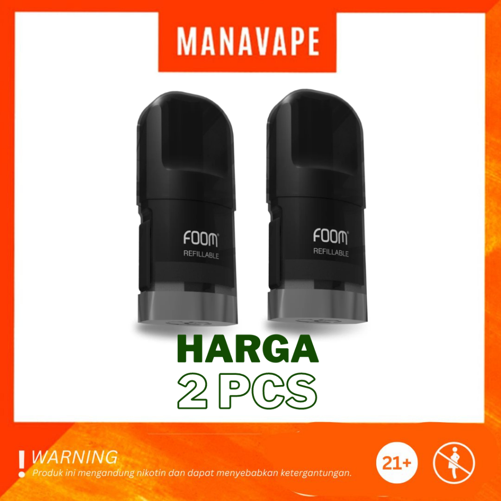 Jual Bundles Cartridge Foom Pod X 2 PCS Authentic | Shopee Indonesia