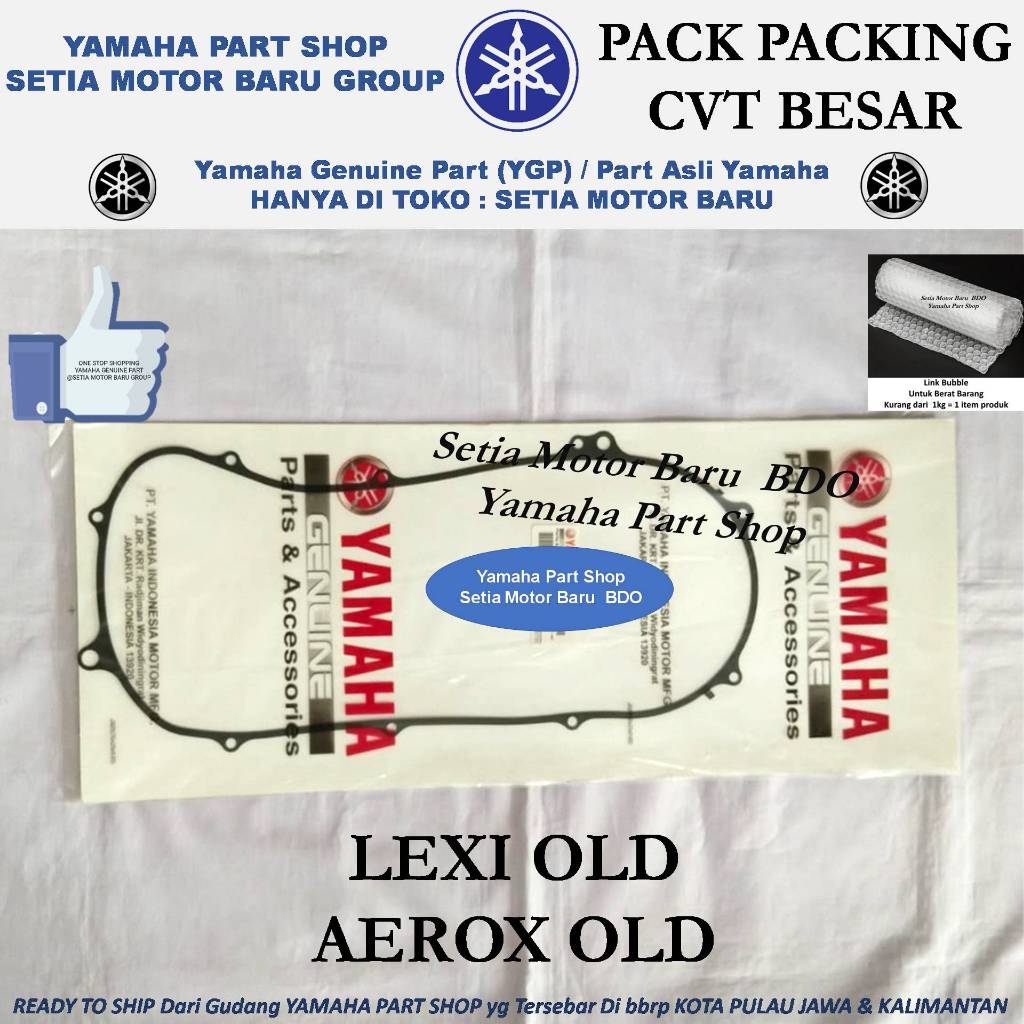 Jual Pack Pak Packing CVT Besar Lexi Aerox Old Lama Ori Asli Yamaha ...