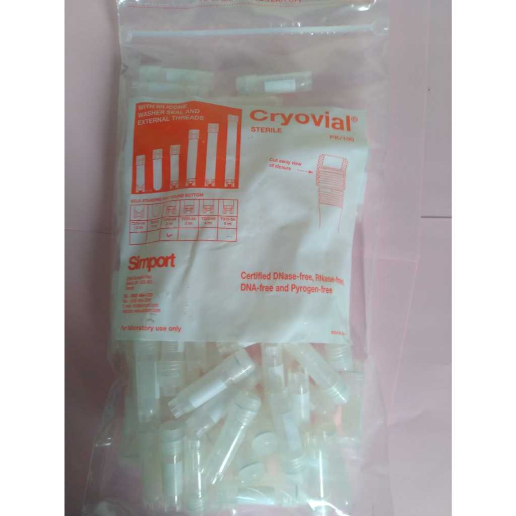 Jual Cryo Tube/Cryo Vial / Tabung Cryogenic 2.0 ml | Shopee Indonesia