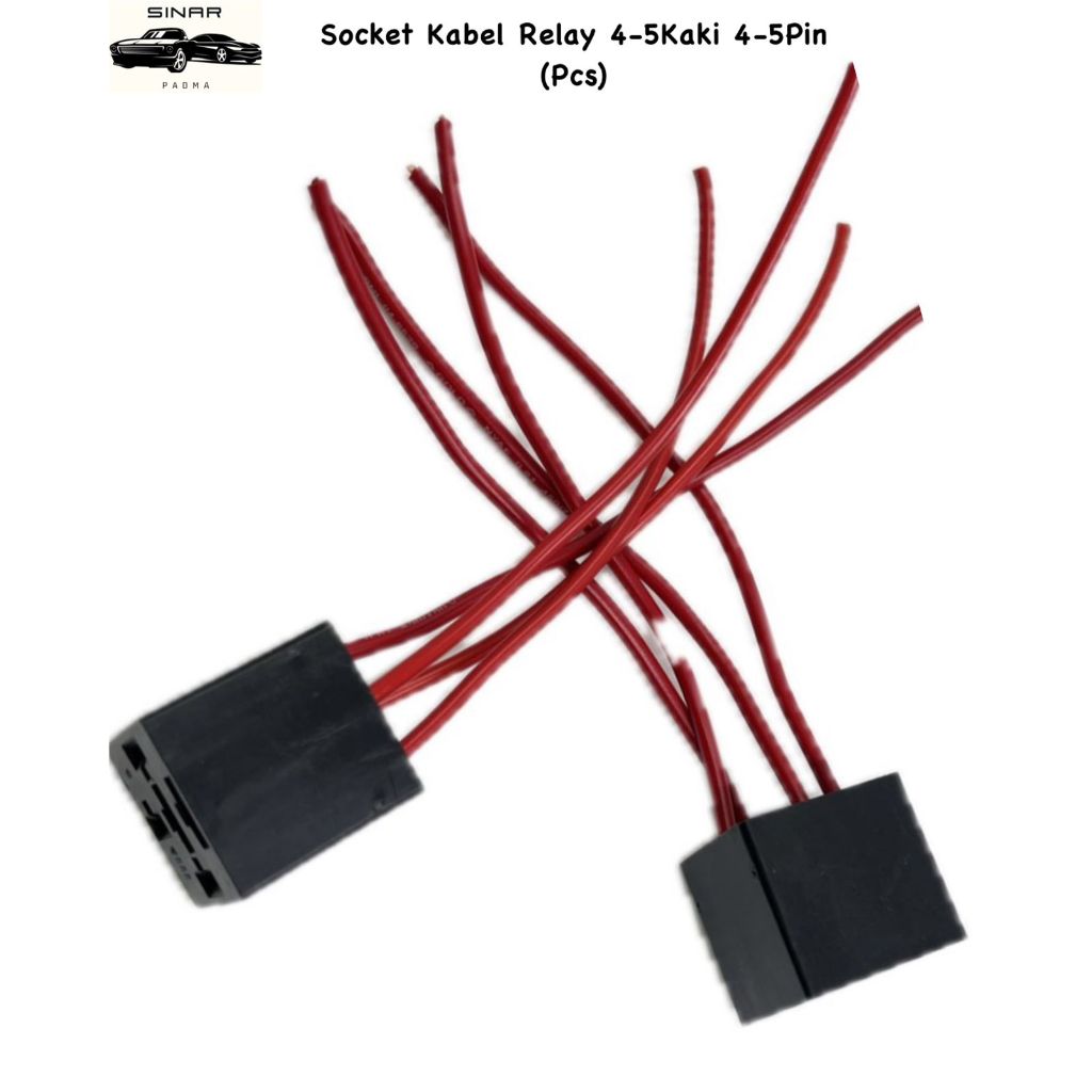 Jual SOCKET RUMAH RELAY 4 KAKI 5 KAKI / BOX RUMAH RILEY 4 IN 5 PIN ...