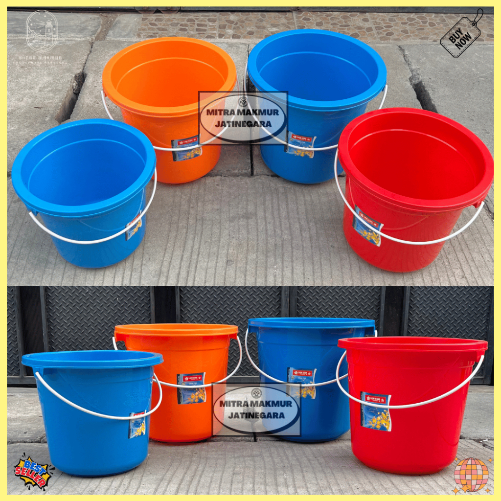 Jual LION STAR - EMBER PLASTIK 12 16 20 24 LITER / EMBER SUPER TEBAL ...
