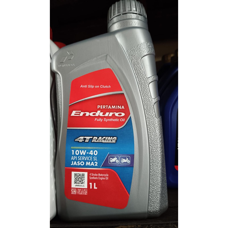 Jual Oli Motor Enduro Racing 4T 10W-40 Pertamina 1L Original | Shopee ...