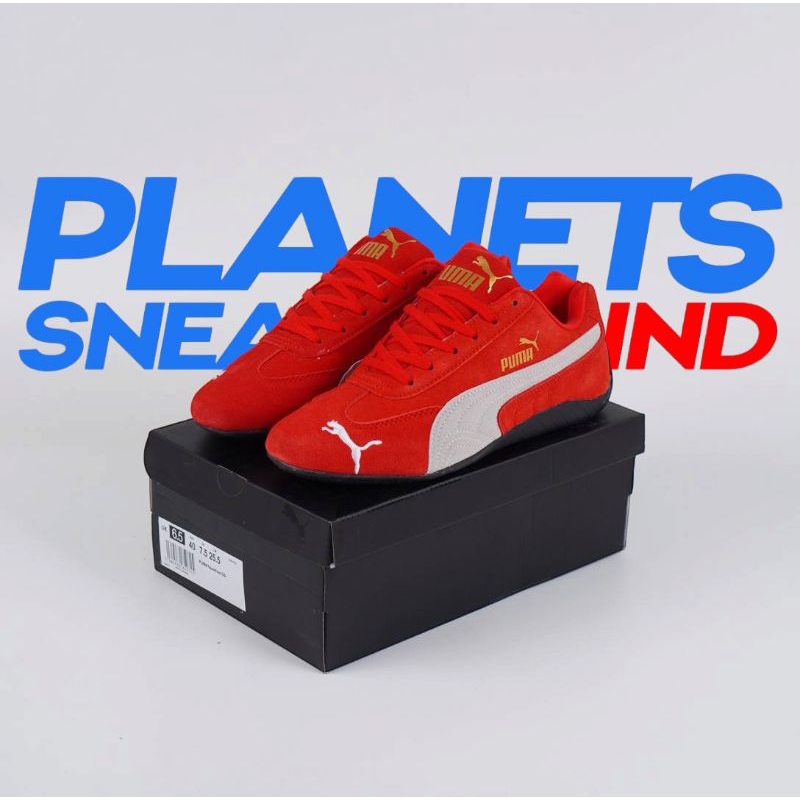Jual Sepatu Puma Speed Cat OG Red White Merah Putih | Shopee Indonesia