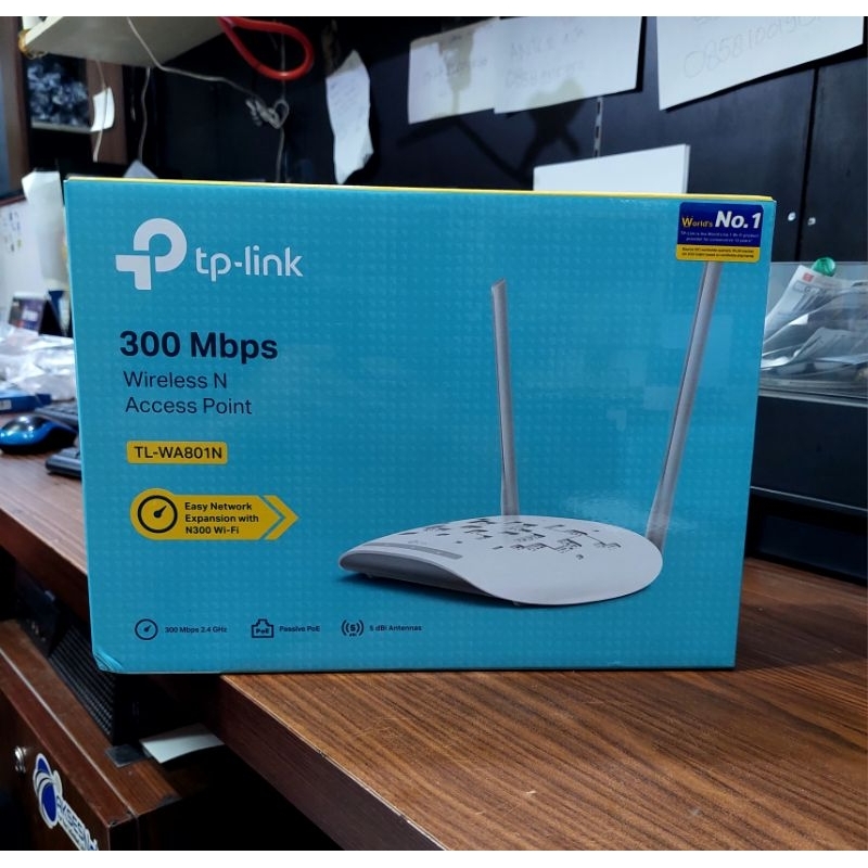 Jual TP Link TL-WA801N Wireless N Access Point 300Mbps 2,4GHz | Shopee ...