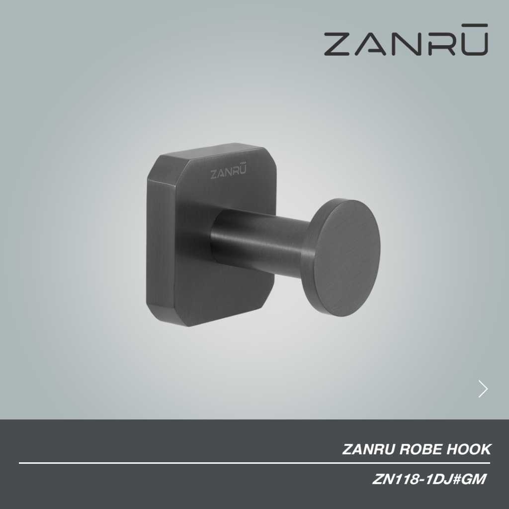 Jual ZANRU Robe Hook ZN118-1DJ | Gantungan Baju | Shopee Indonesia