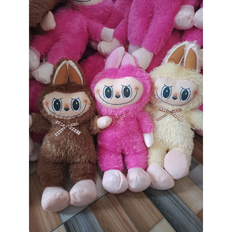 Jual Boneka Viral LABUBU The Monster Macaron Ukuran 40-45cm, Lembut ...