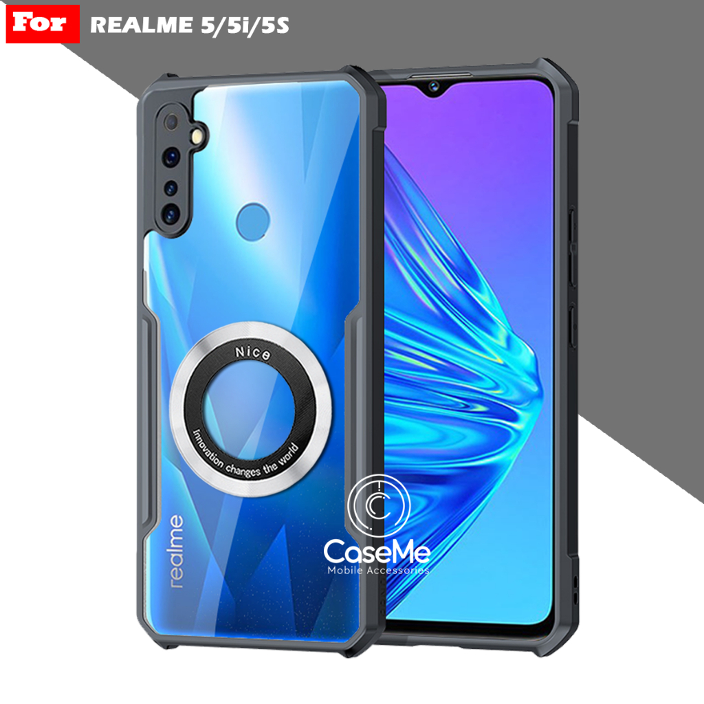 Jual Case Realme 5 5 Pro 5i 5S Softcase Fushion Magnetic Ring ...