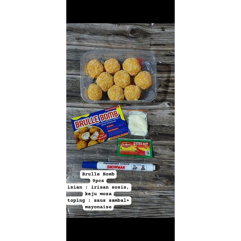 Jual Brulle Bomb Frozen 9pcs | Shopee Indonesia