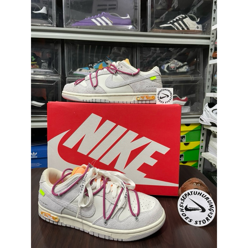 Jual Dunk Low X Off White Lot | Shopee Indonesia