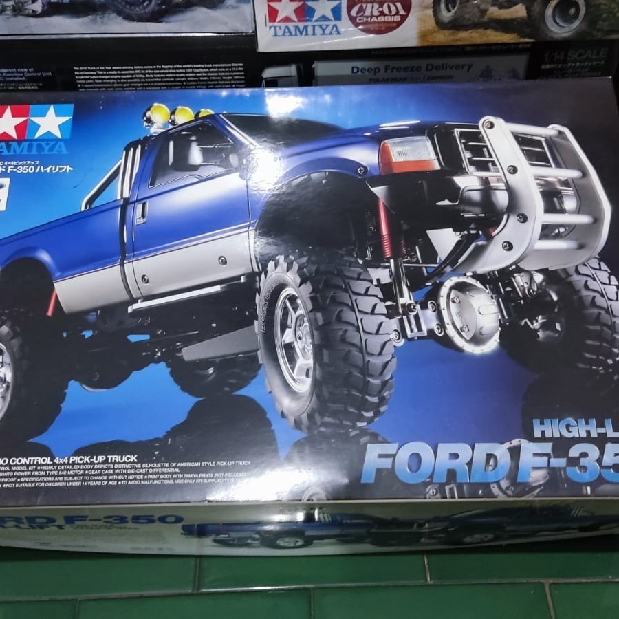 Jual TAMIYA Ford F-350 High-Lift 1/10 RC Truck Kit | Shopee Indonesia