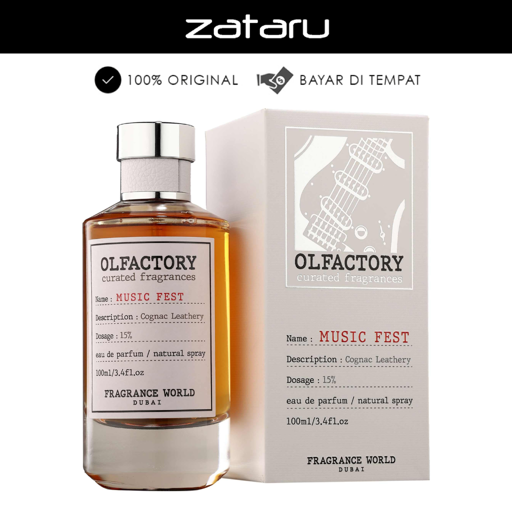 Jual Fragrance World Olfactory Music Fest Man EDP - 100 ML | Shopee ...