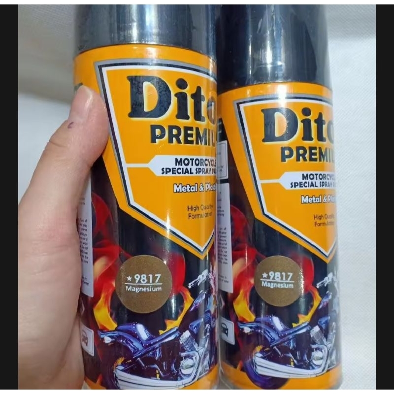 Jual Pilok Pilox Cat Semprot DITON Premium 9817* Magnesium / Warna ...