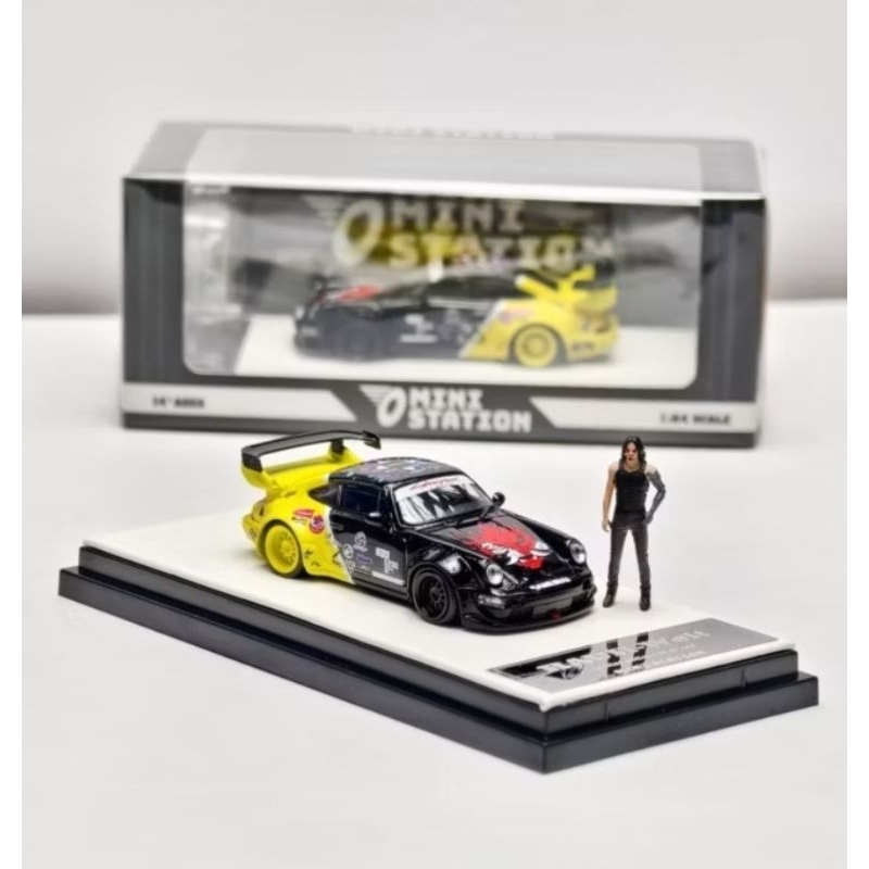 Jual Mini Station Porsche RWB 964 GT Wing Cyberpunk 2077 Keanu Reeves ...